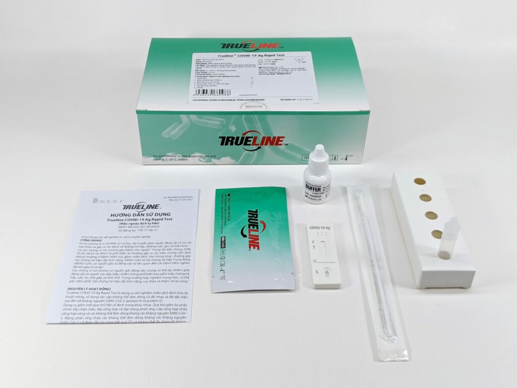 Trueline COVID-19 Ag Rapid Test - Thiết bị Y Tế Phú An