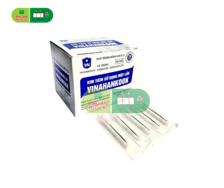 ĐẦU KIM TIÊM VÔ TRÙNG 100 cây 18G, 20G, 23G, 25G , 26G - Thiết bị Y Tế ...